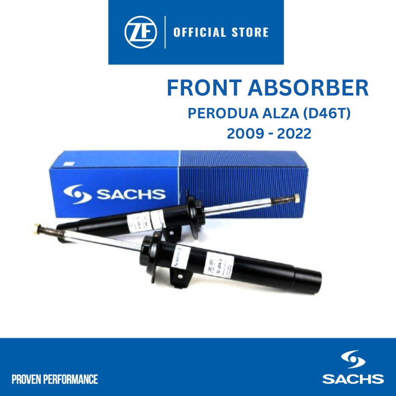 SACHS Shocks Absorber Rear Set PERODUA ALZA (D46T)- 2009 - 2022 -315 ...