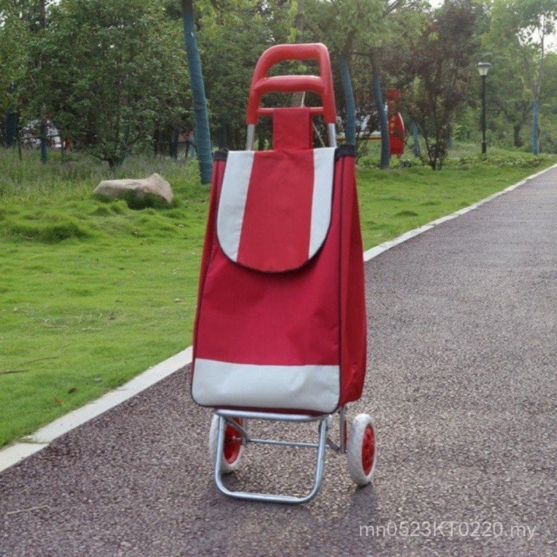 Trolley Portable Trolley Supermarket Large Small Trolley Shopping Cart ...