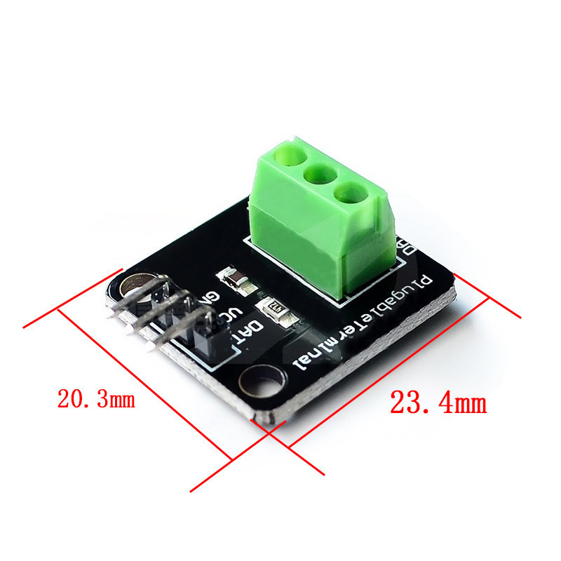 DS18B20 Digital Temperature Sensor Module Probe Water Temperature ...