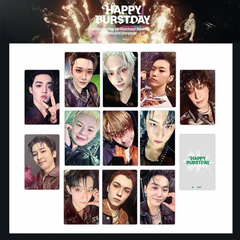 SEVENTEEN Flash Full Amount Card Postcard Special Card Xu Minghao JGQF ...