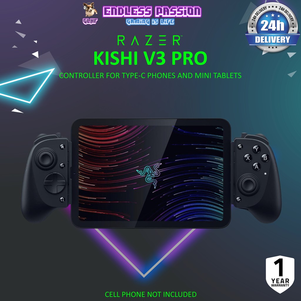 Razer Kishi V3 / V3 PRO / V3 PRO XL USB C Gaming Controller for Android ...