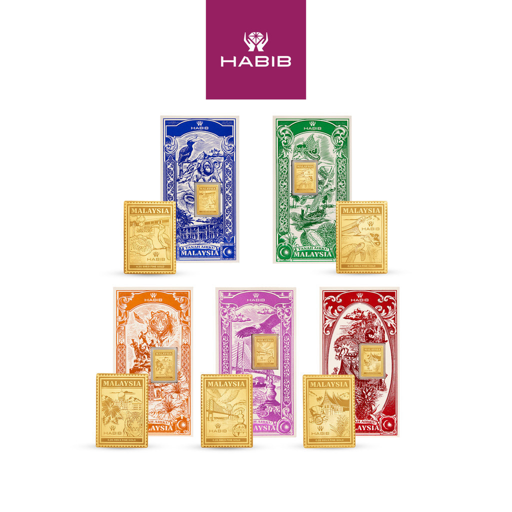 HABIB Tanah Airku Collection | 999.9 Gold Wafer (0.20g) | Shopee Malaysia