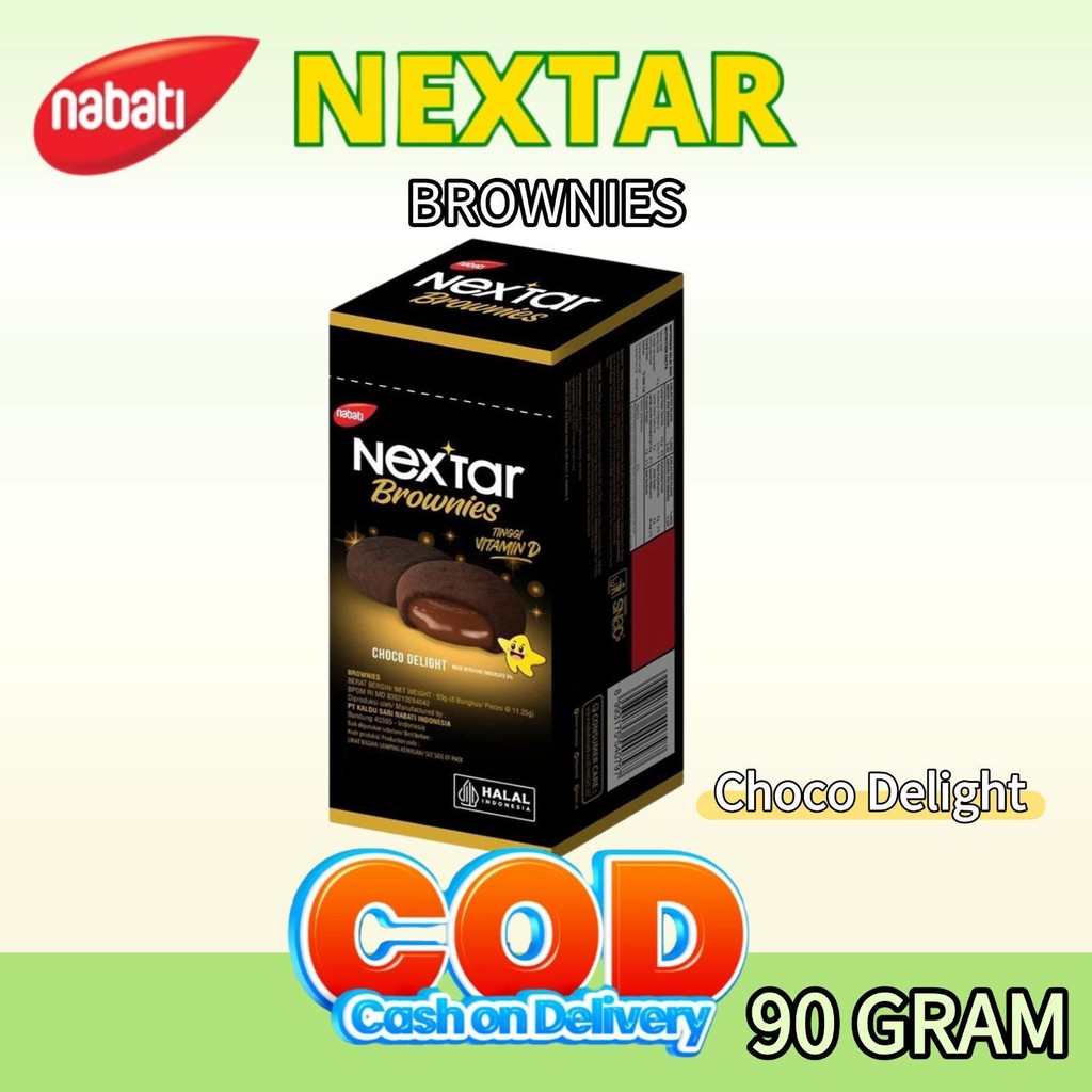 Nabati Nextar Brownies Chocolate (90g) 8pcs X 14g | Shopee Malaysia