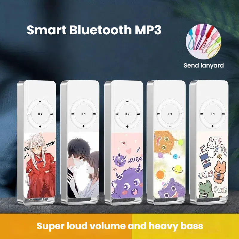 Smart Bluetooth MP3 Walkman Student External Playback Mp3 Player 4GB ...