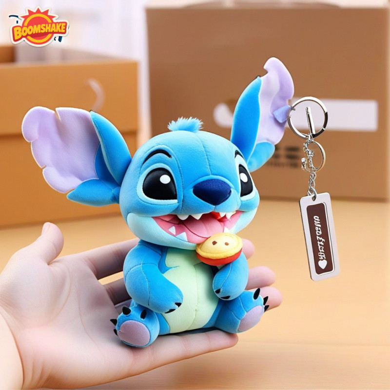 Disney Stitch Will Eat a Bite No Matter How Sleepy He Is! Vinyl Plush ...