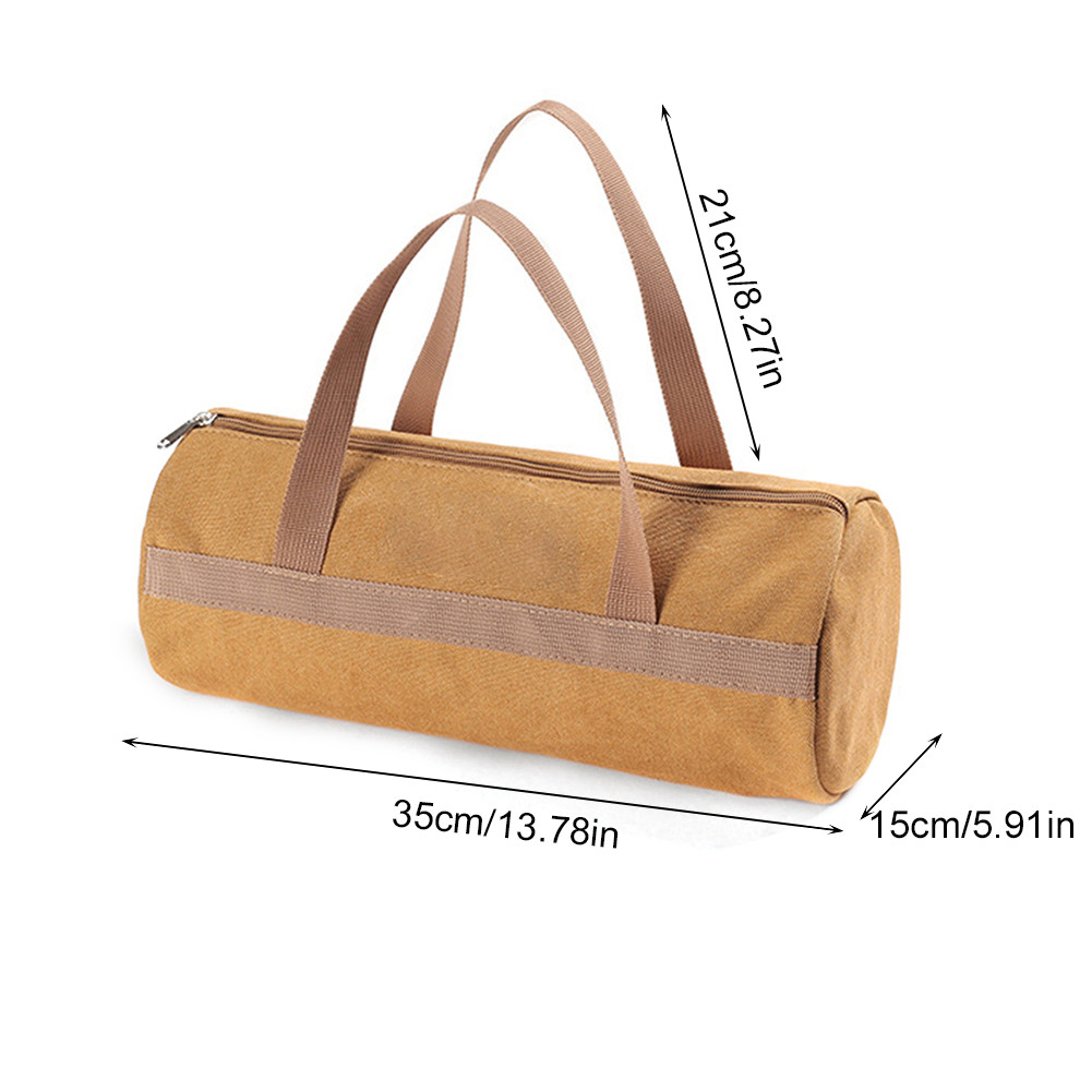 Camping Tools Storage Bag Large Capacity Canvas Ground Nail Bag Camping ...