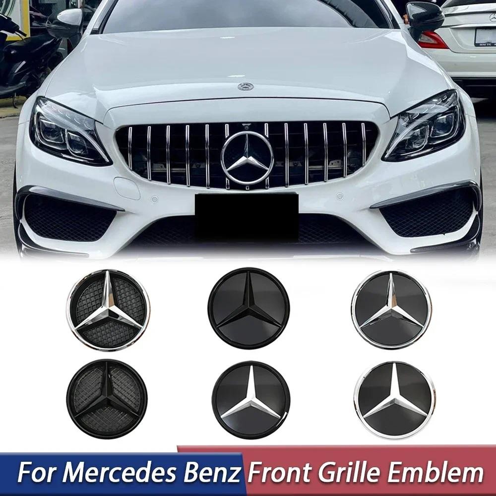 ABS Car Glassy Black OE Style LED Emblems For Mercedes Benz A/B/C/E/S/R ...