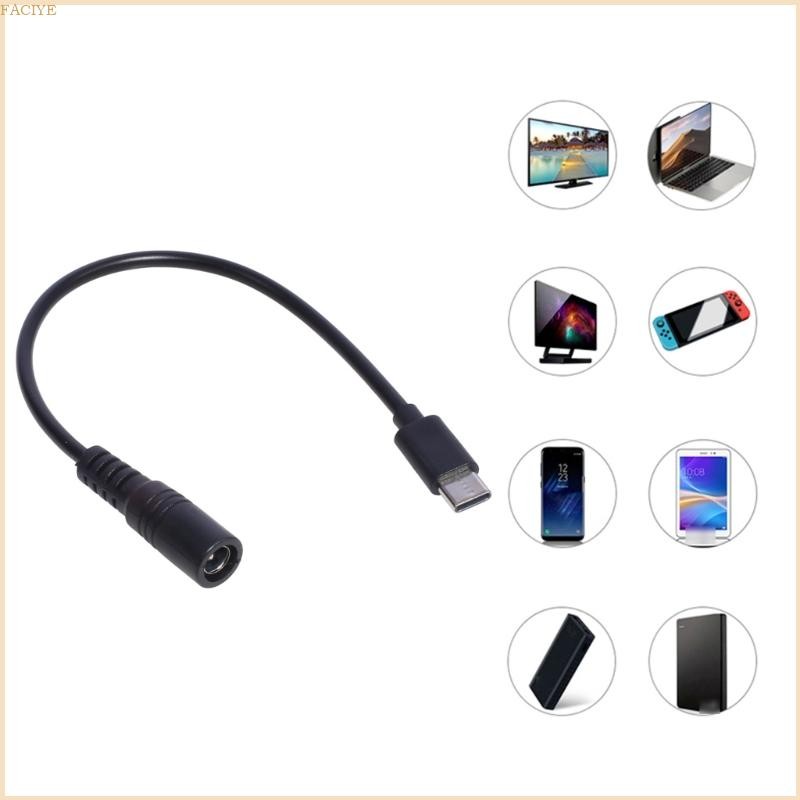 FACY Universal 5 5x2 1mm to Type C USB C Power Charge Cable for Router ...