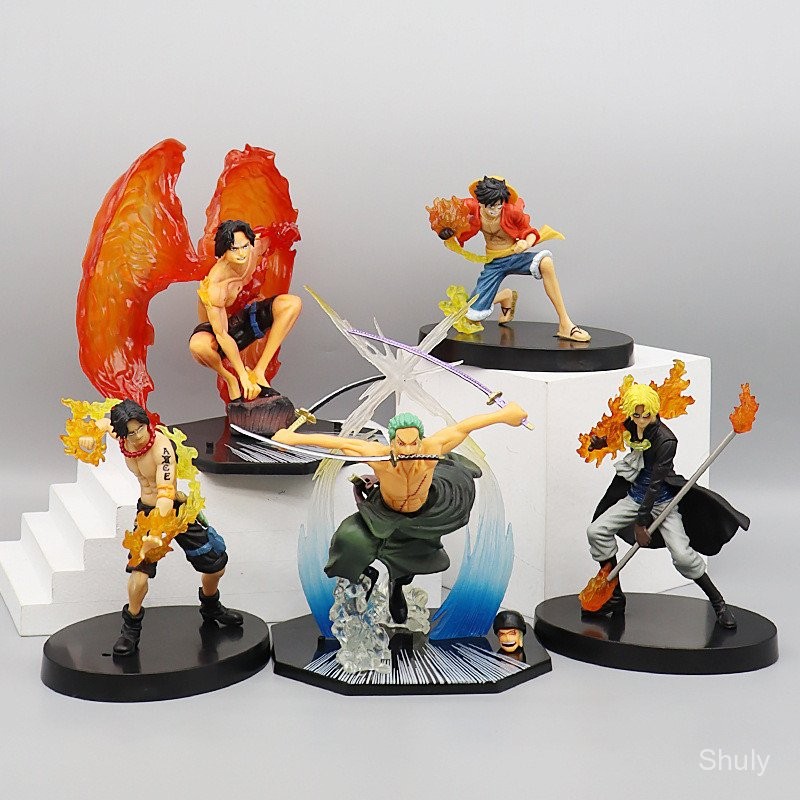 Anime One Piece One Piece Fire Fist Luffy Ghost Slay Zoro Ace Sabo Boys ...