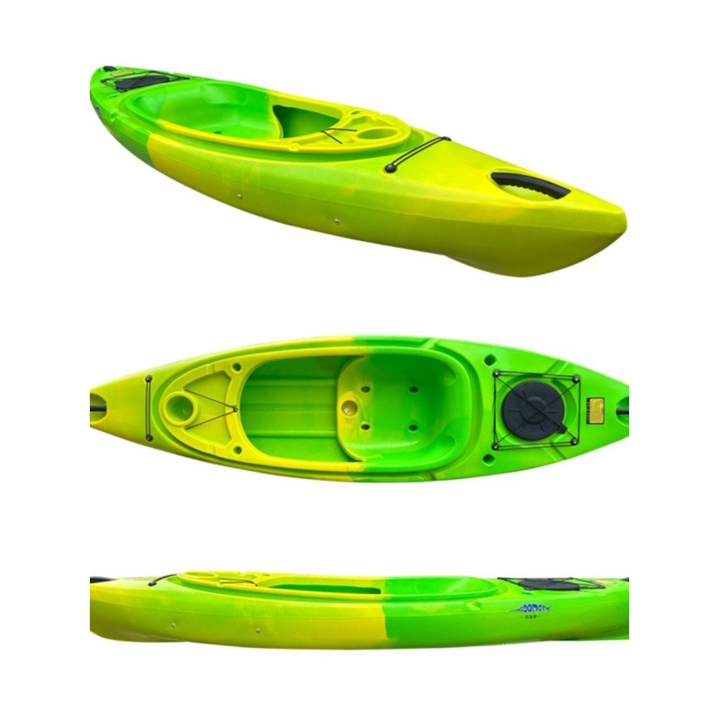 Fat Boat Single Boat Cockpit Kayak PE Plastic Boat Hard Boat Club Park ...