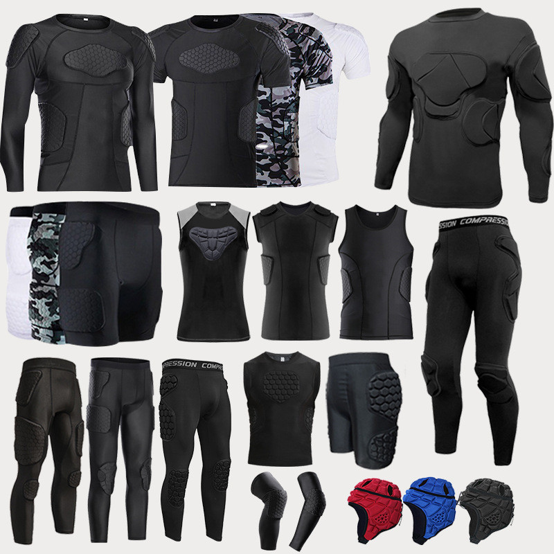 Anti-Collision Rugby Armor Basketball Shoulder Pads Waist Pads Sports ...