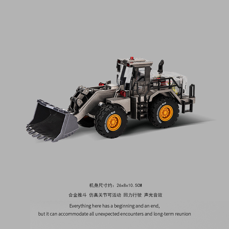 Gangliwei Alloy Forklift Kenderaan Kejuruteraan Mainan Kanak-Kanak ...