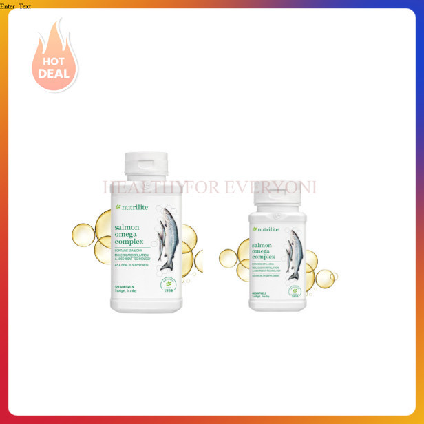 【Nutrilite】Salmon Omega Complex - 60/120sg | Shopee Malaysia