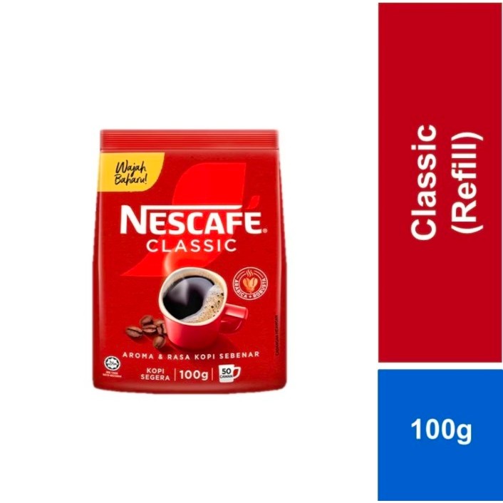 NESCAFE CLASSIC REFILL PACK 100G | Shopee Malaysia