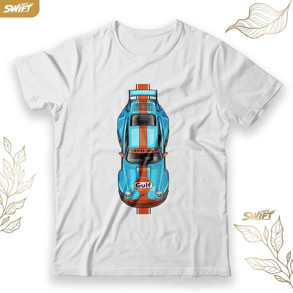 Rwb Gulf Porsche 993 Blue Orange Livery Series 2 DISTRO BAJU TSHIRT S ...