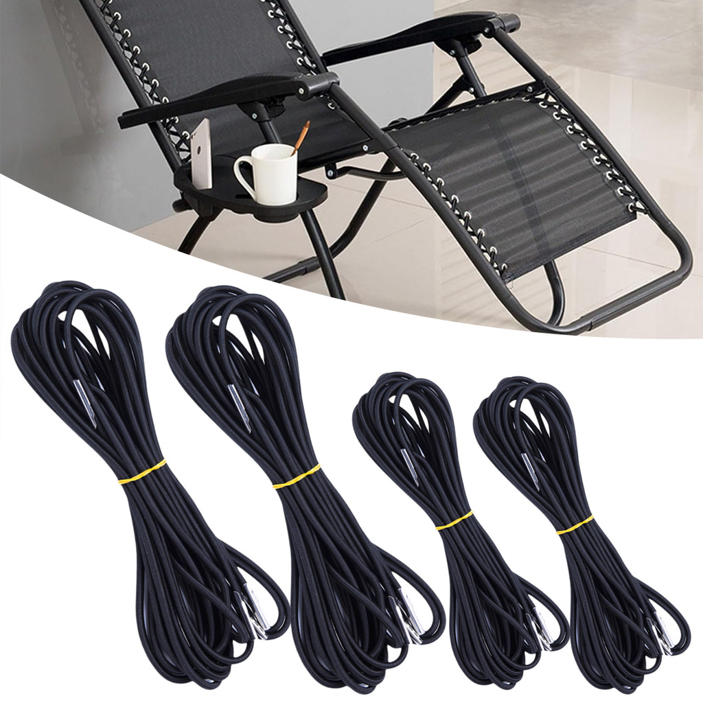 【Brighthor】4Pcs Elastic Cord Camp Bed Rest Folding Chair Accessory ...