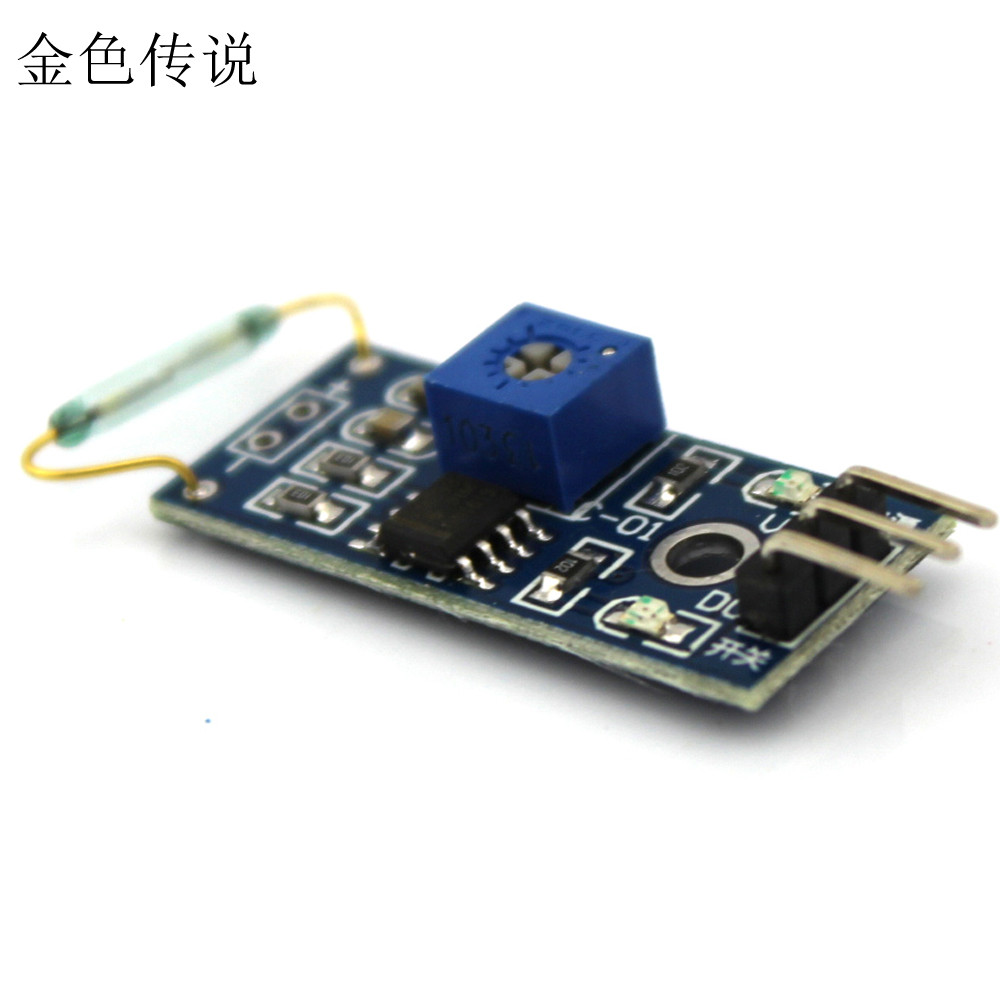 Dry Reed Sensor Module (3 Wires) DIY Magnetic Magnetic Electronic ...