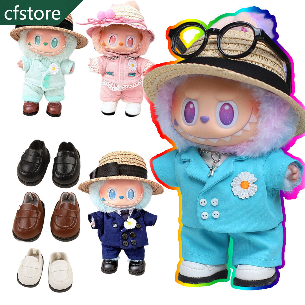 CF [Clothes only] (No dolls) For 17 cm Labubu clothes pendant Labubu ...