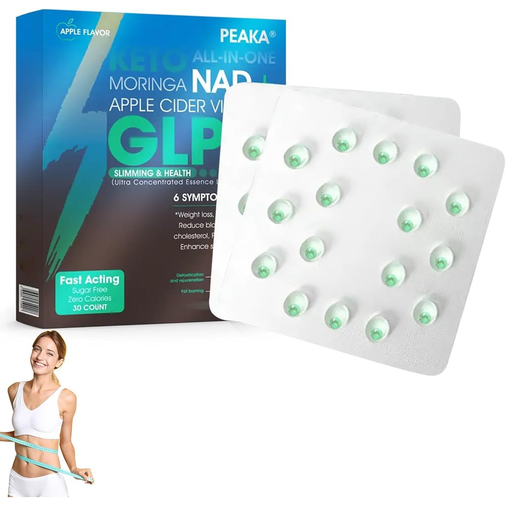 PEAKA GLP-1 Health Ultra Concentrated Essence Liquid Pearls, PEAKA GLP ...