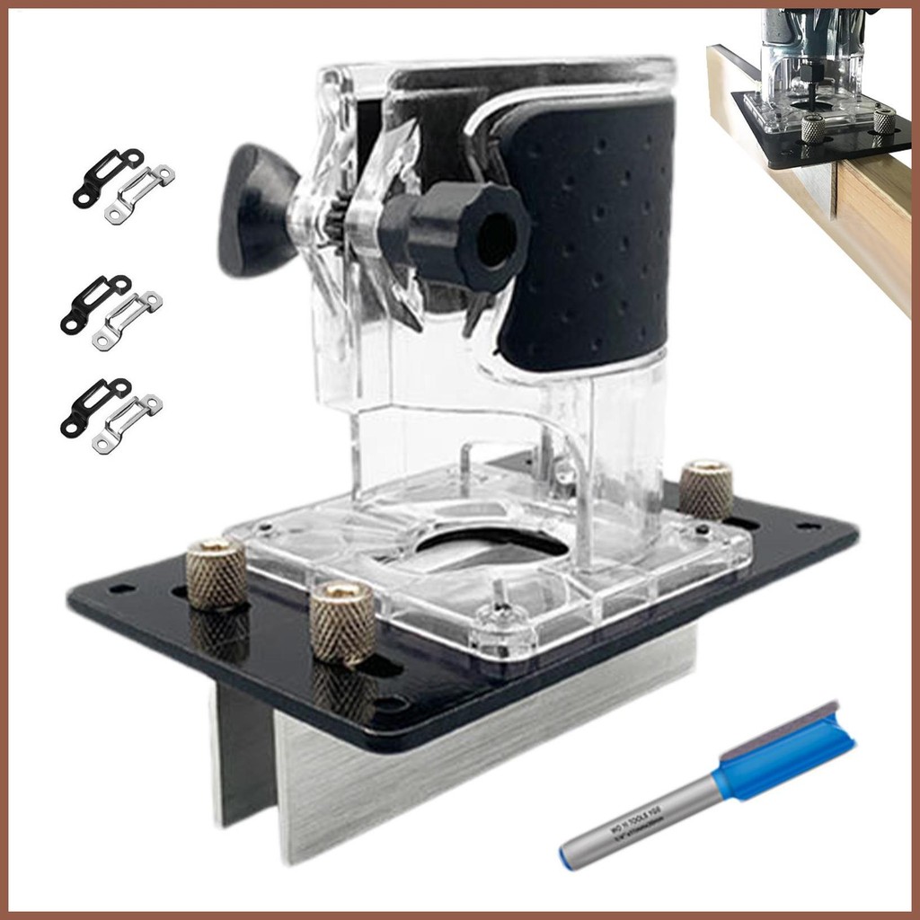 Wood Router Slotting Locator 2 in 1 Invisible Connector Screw Fasteners ...