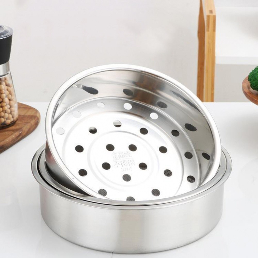 304 Stainless Steel Rice Cooker Steamer Basket Thickened High Quality ...