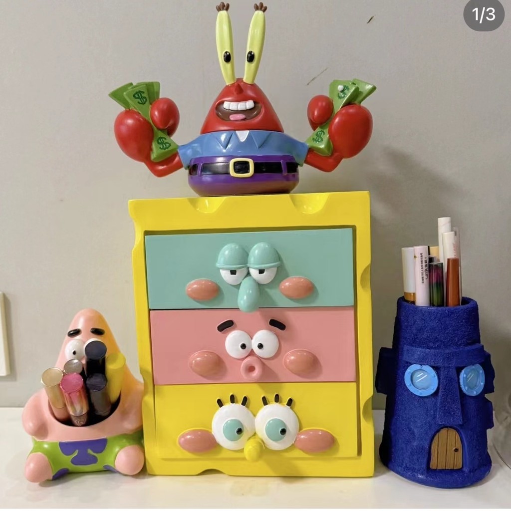SpongeBob SquarePants Pie Big Star Octopus Brother High-value ins Style ...