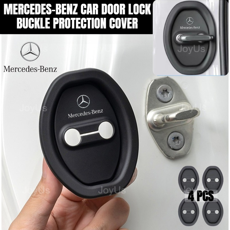 4Pcs/Set Mercedes-Benz A C E S Class CLK GLE GLB W164 W245 S450 A200 ...