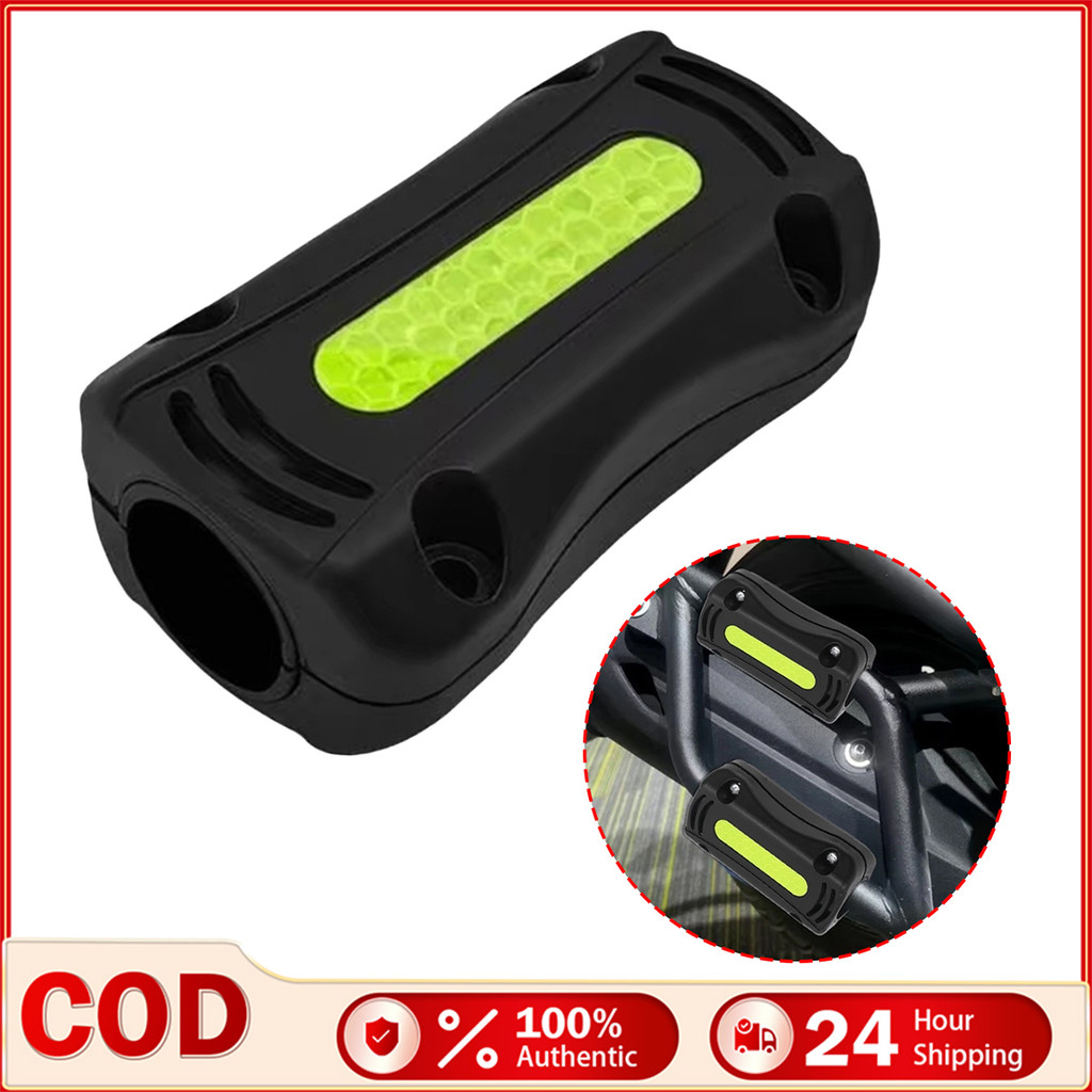 Black Crash Bar Protector MOTORCYCLE CRASH BAR PROTECTOR MODIFIED BLOCK ...