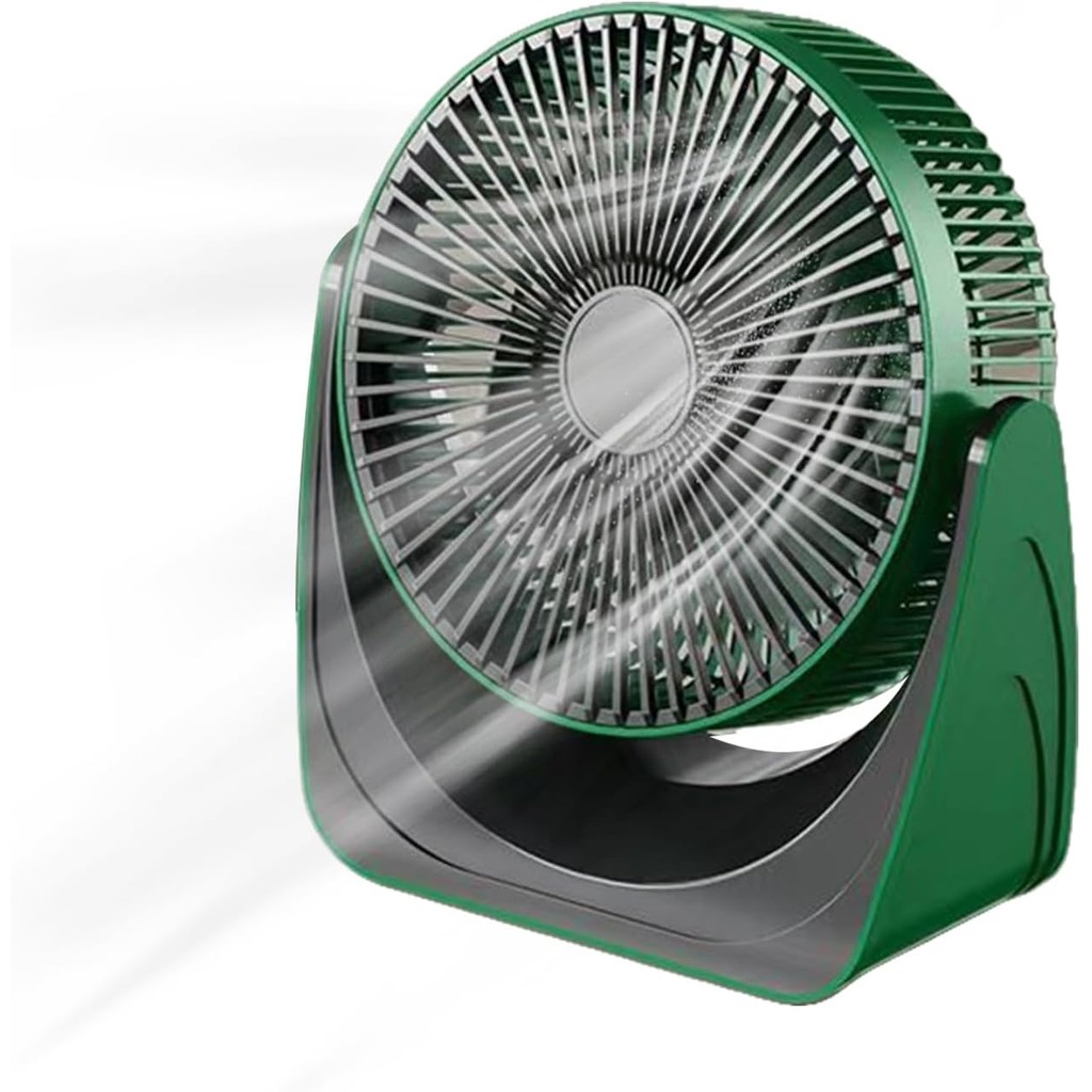 Small Desk Fan, Portable Air Circulator, 5-Speed Quiet Circulator ...