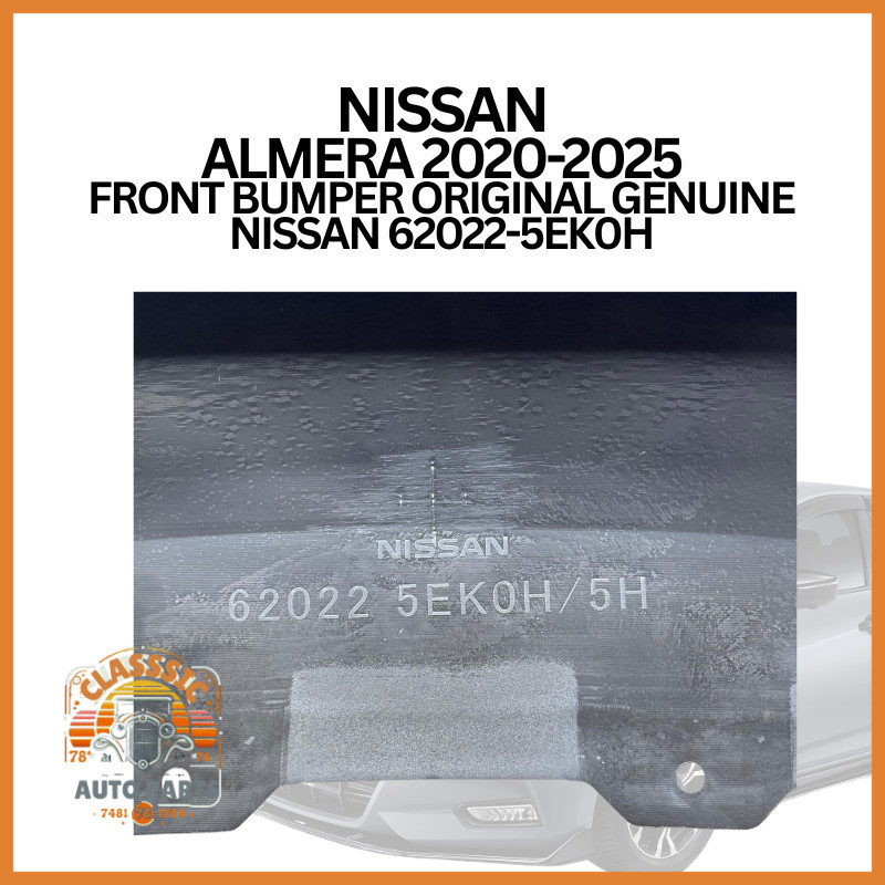 NISSAN ALMERA 2020-2025 FRONT BUMPER ORIGINAL GENUINE NISSAN 62022 ...