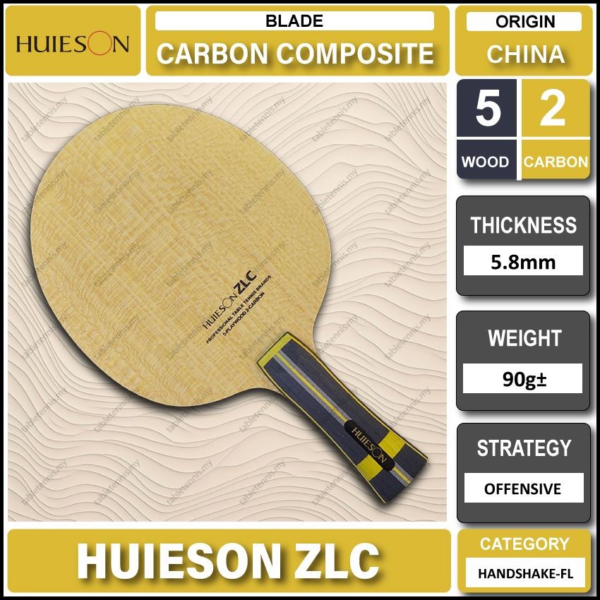 Huieson ZLC Carbon Composite Table Tennis Blade Paddle Bat Racket Ping ...