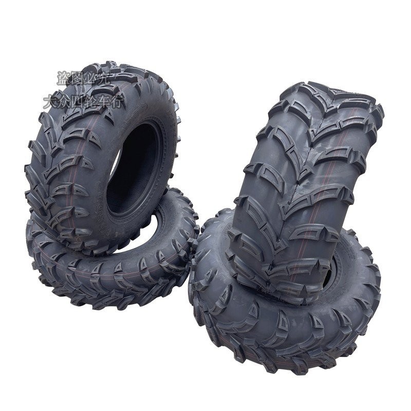 Bahagian Motosikal Go-Kart Pantai Luar Jalan Empat Roda 25X8-12 Set ...