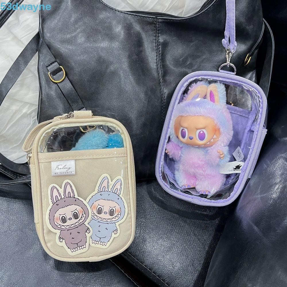 DWAYNE Labubu3 Doll Storage Bag, Labubu Chiikawa Crybaby Pop Mart Dolls ...