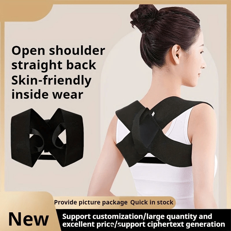 Fitness Pectoral Open Shoulder Straps Exercise Chest Straightening Back ...