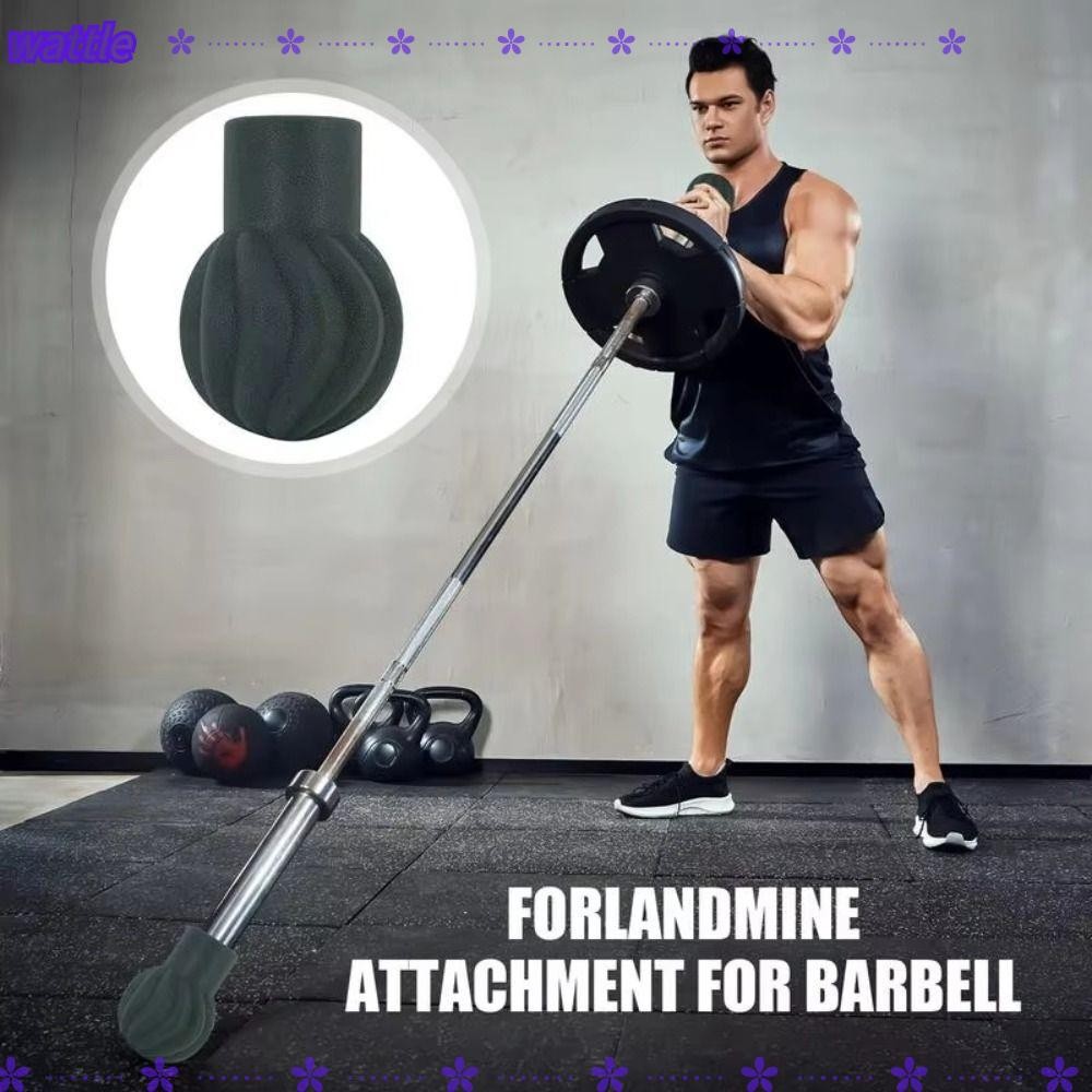 WATTLE Silicone Holder Barbell, TPE/Silicone Fits 2" Bars Barbell ...