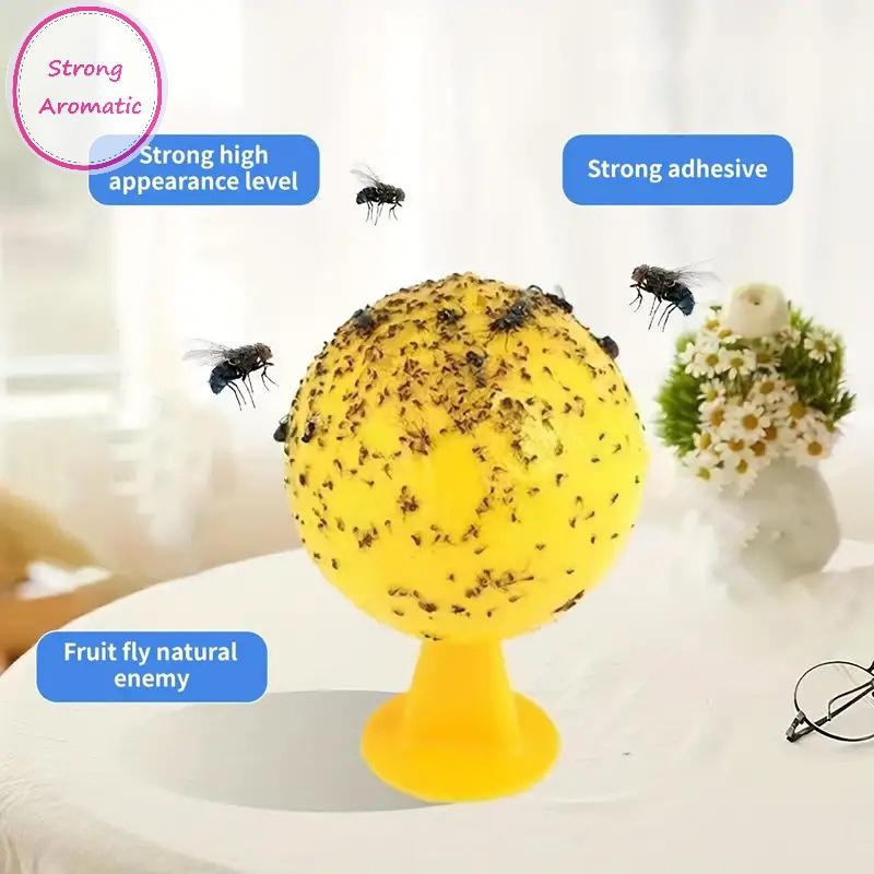 STRO Sticky Traps Flying Insects Traps Ball Effective Fly Catcher ...