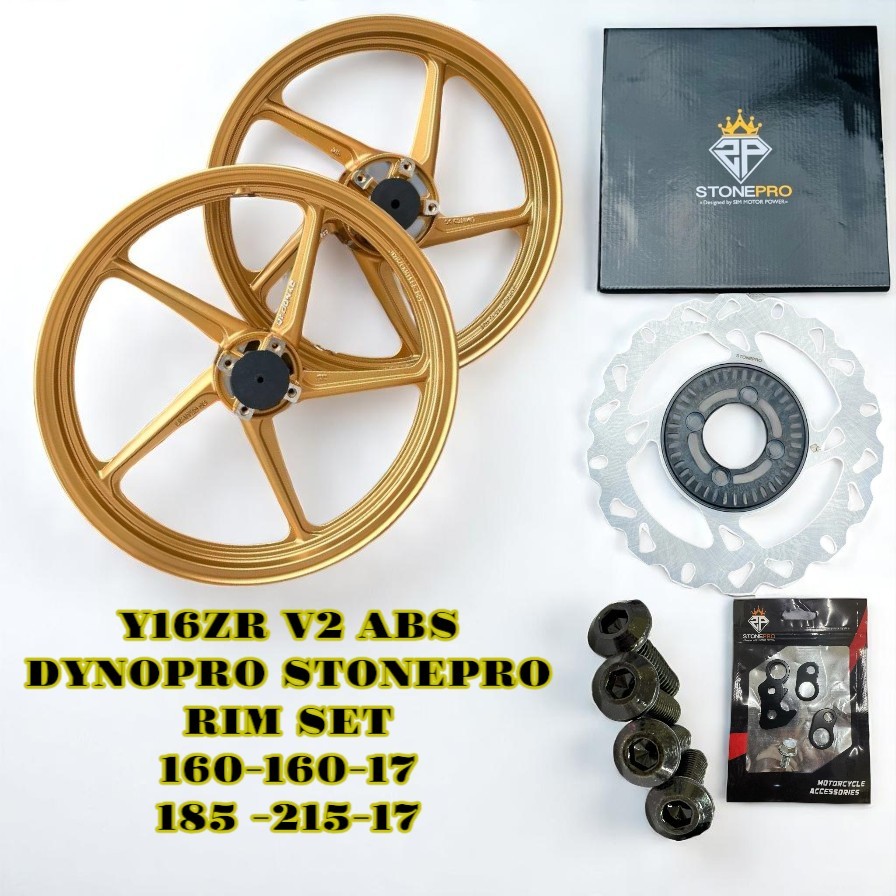 STONEPRO Y15zr Y16zr Y16 VVA ABS SPORTRIM sport rim (DYNOPRO) D5 Batang ...