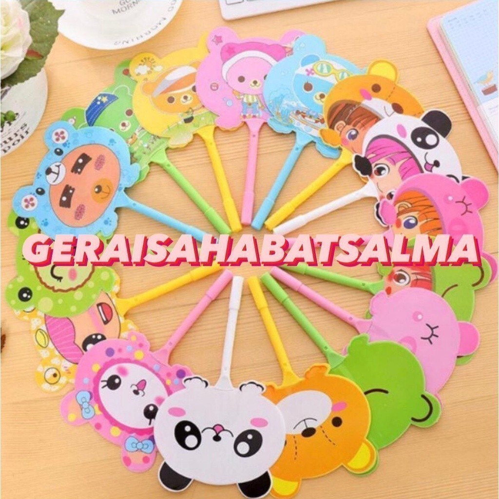 CUTE CHARACTER BOLPOINT PEN FAN PEN (PKK) | Shopee Malaysia