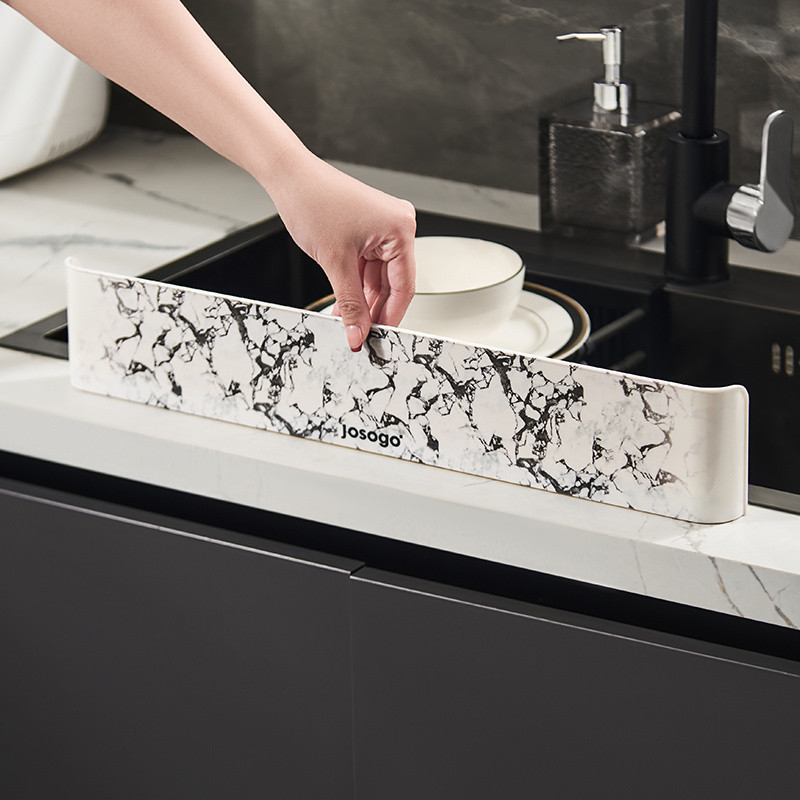Waterproof Baffle Sink Edge Sink Baffle Water Baffle Kitchen Splash ...