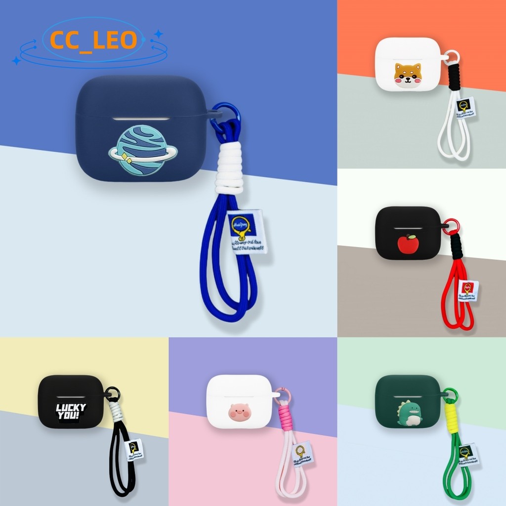 For EDIFIER X3 Pro Case EDIFIER T30 Silicone Soft Case Cute Piggy Shiba ...