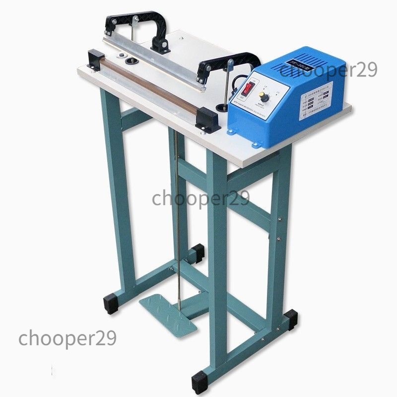 Step Sealer And Trimmer / Commercial fast pedal plastic sealing machine ...