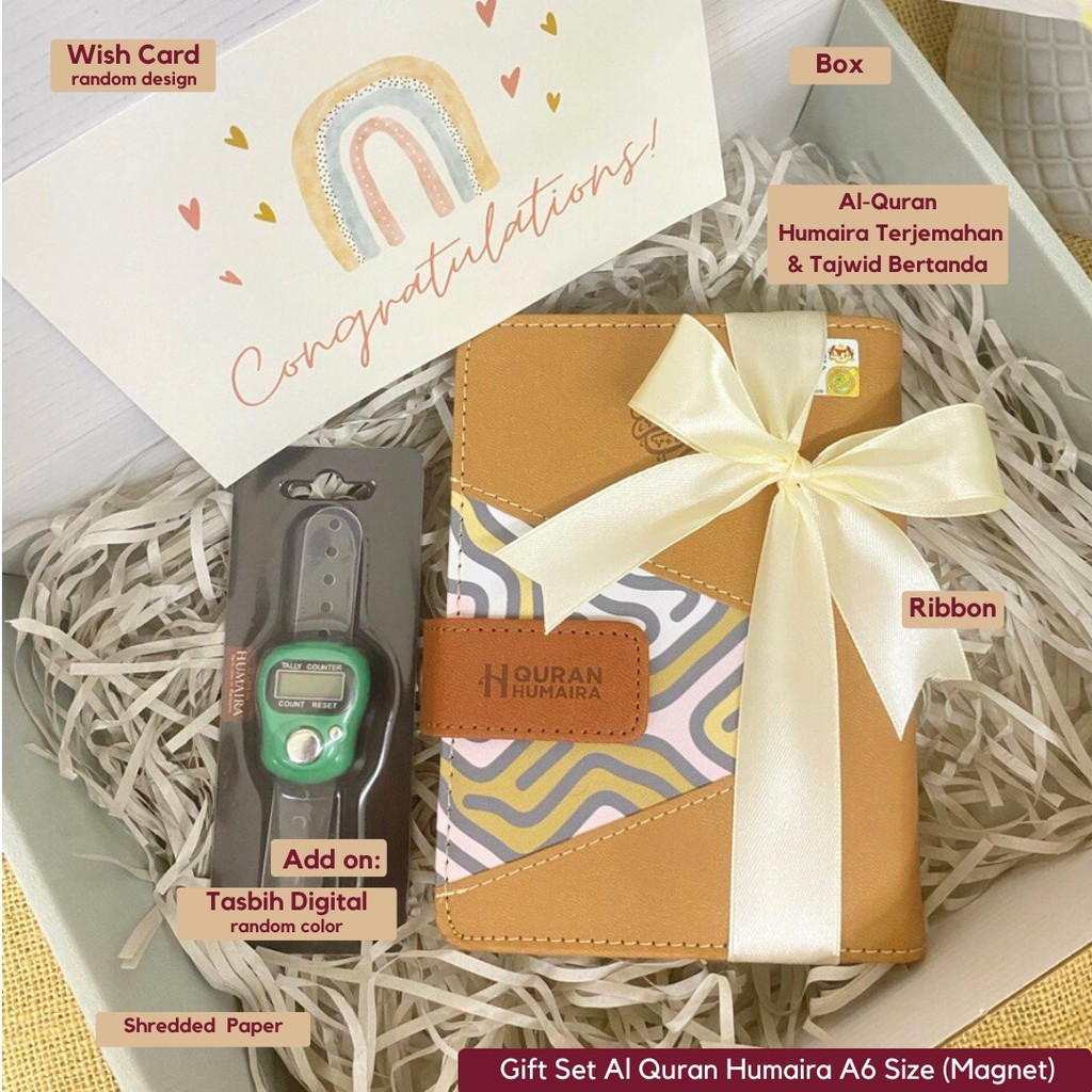 Gift Set Al Quran Humaira Diari Magnet Size A6 (Non-Tag) | Shopee Malaysia