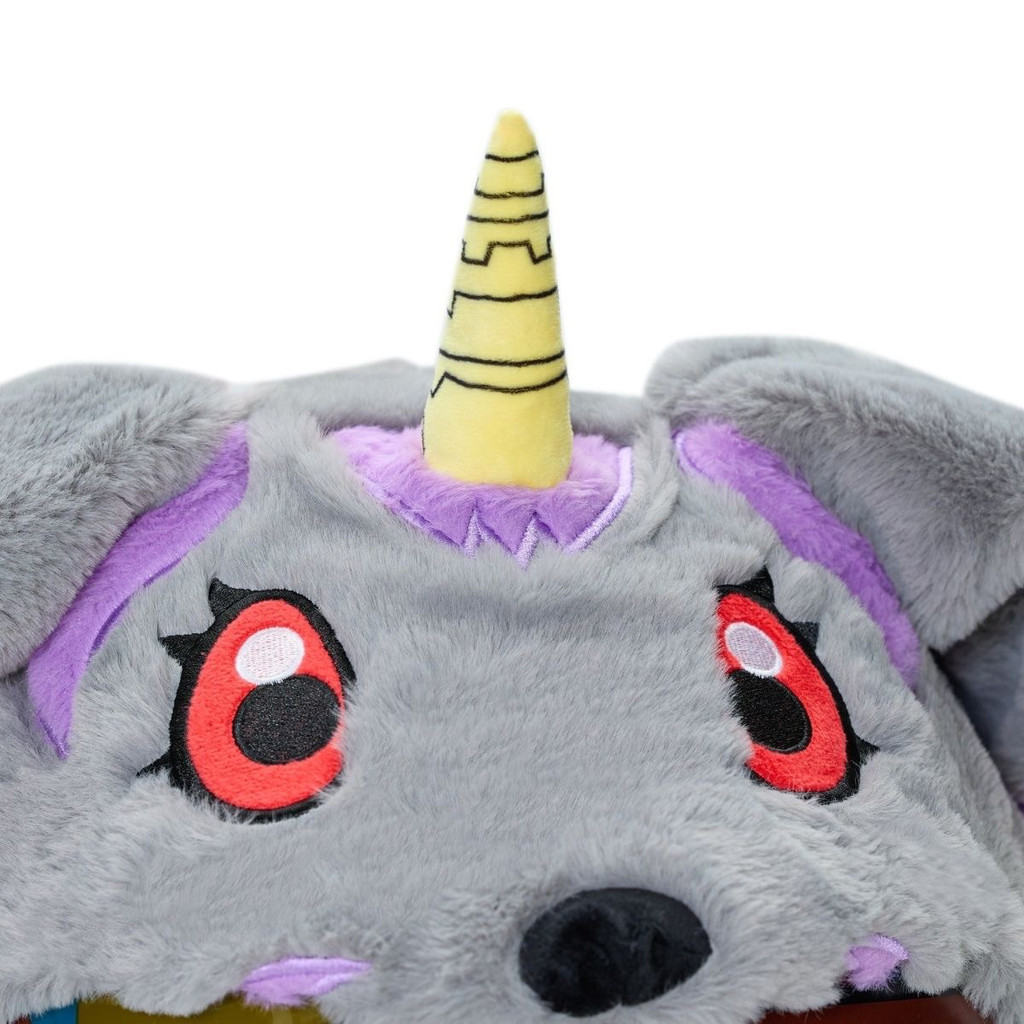 Influencer Gabumon Yagumon Plush Helmet Cover Digimon Head Cover ...