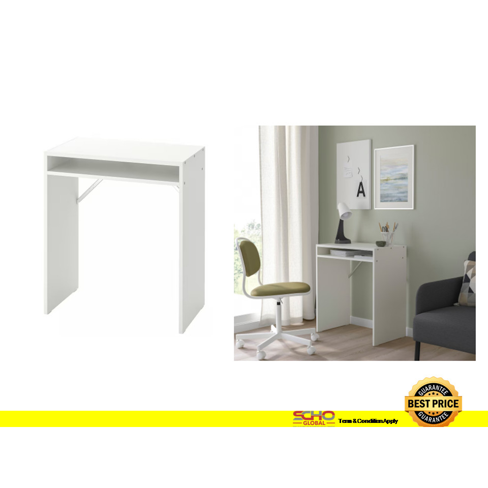 IKEA-TORALD Desk, white, 65x40 cm | Shopee Malaysia