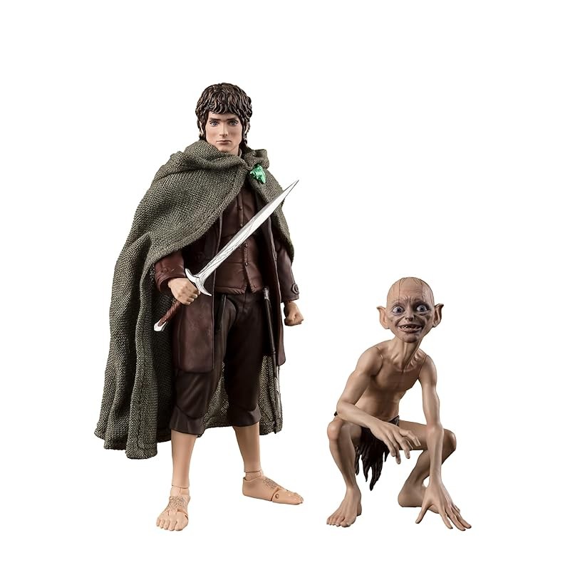 TAMASHII NATIONS S.H. Figuarts Frodo Baggins & Gollum (Lord of the ...