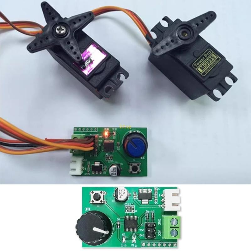 BT Robotics Servo Development Board with 2 Channels Controller ...