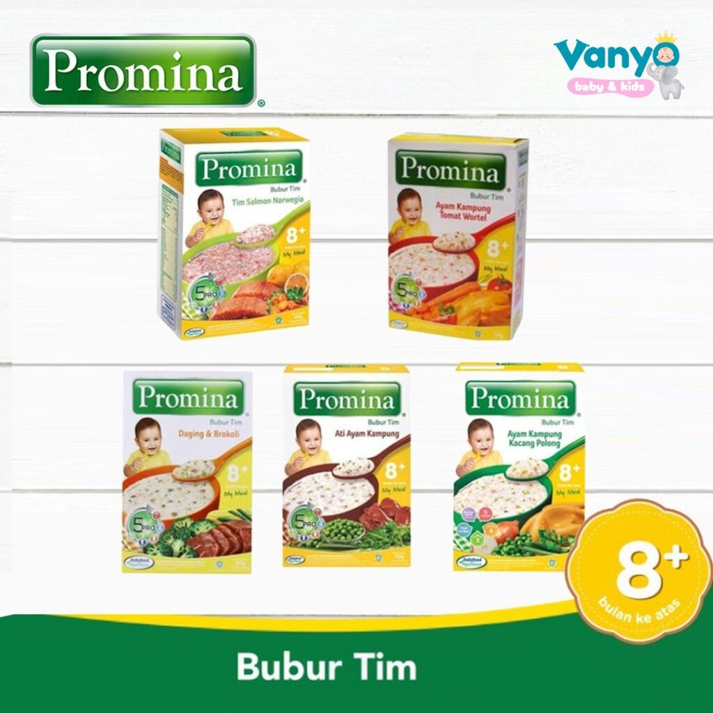Promina BTI baby box team porridge 8m+ instant porridge 100gr MPASI ...