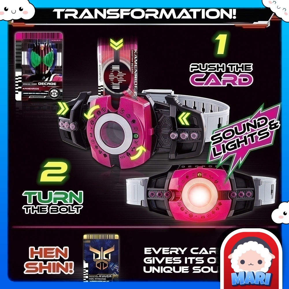 [Light & Sound] Kamen Masked Emperor Pink Rider Series Motorcycle ...