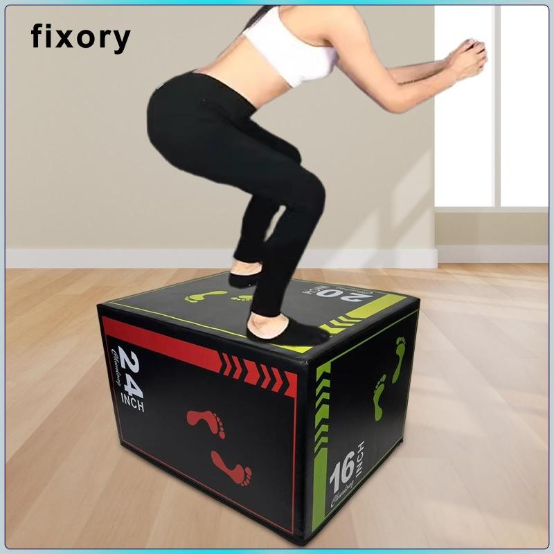 fixory Jump Box Plyometric Box Fitness Training Tool Jump Training Box ...