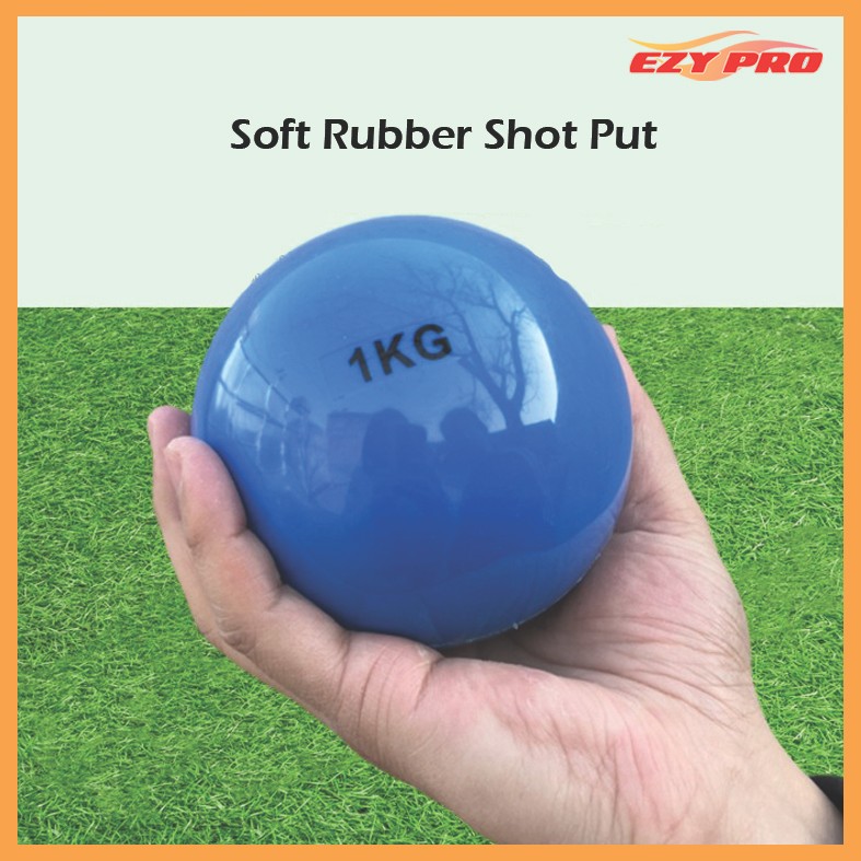 Safe Soft Shot Put Ball – Inflatable Eco-Friendly Rubber with Sand ...